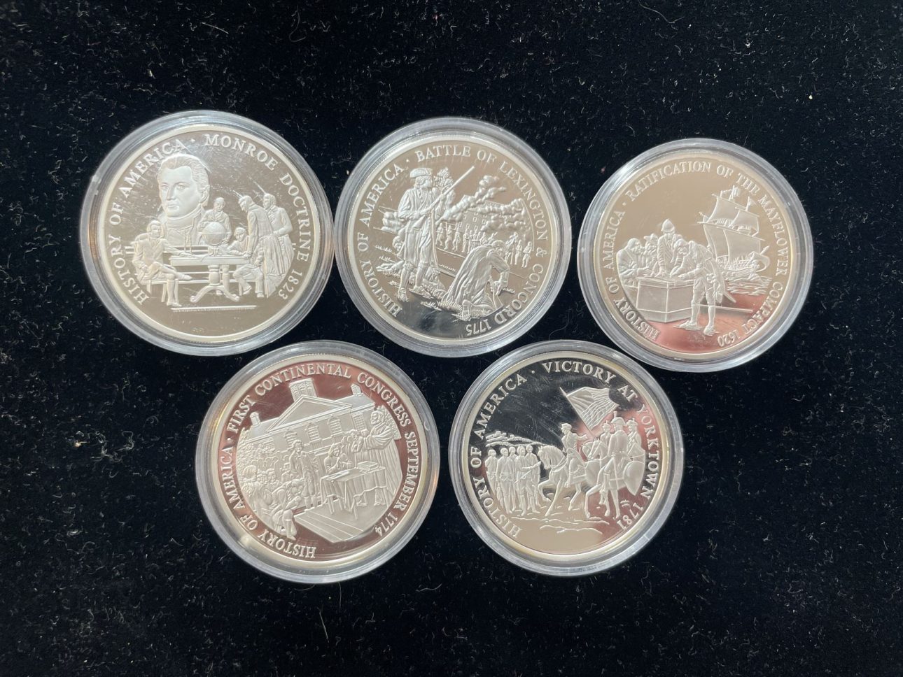 999 fine America theme Silver 20 grams – Steinmetz Coins & Currency
