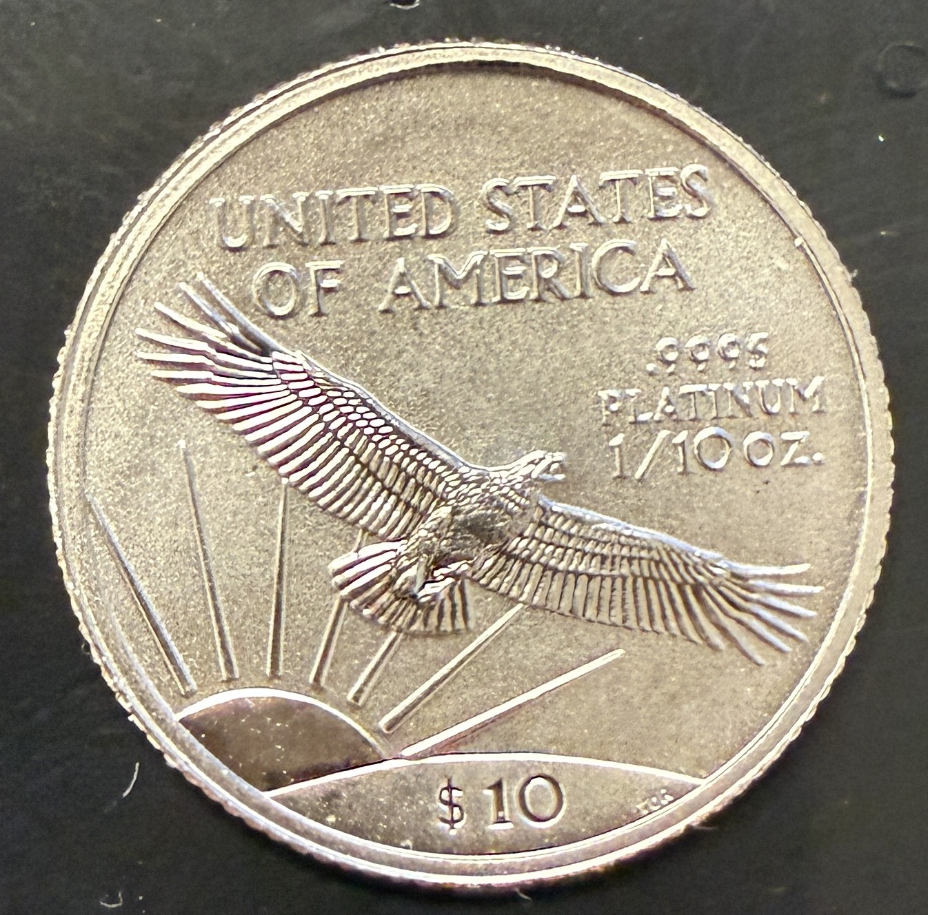 Platinum American Eagle 1/10 oz – Steinmetz Coins & Currency
