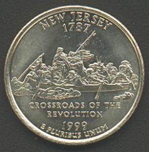 1999 (NJ) New Jersey State Quarter Roll Philadelphia mint – Steinmetz ...