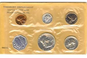 1960 Small Date Proof Set – Steinmetz Coins & Currency