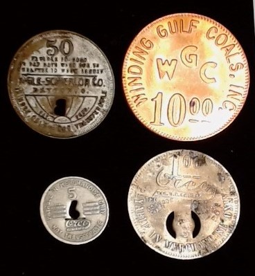 Coal Token Lot 1 – Steinmetz Coins & Currency