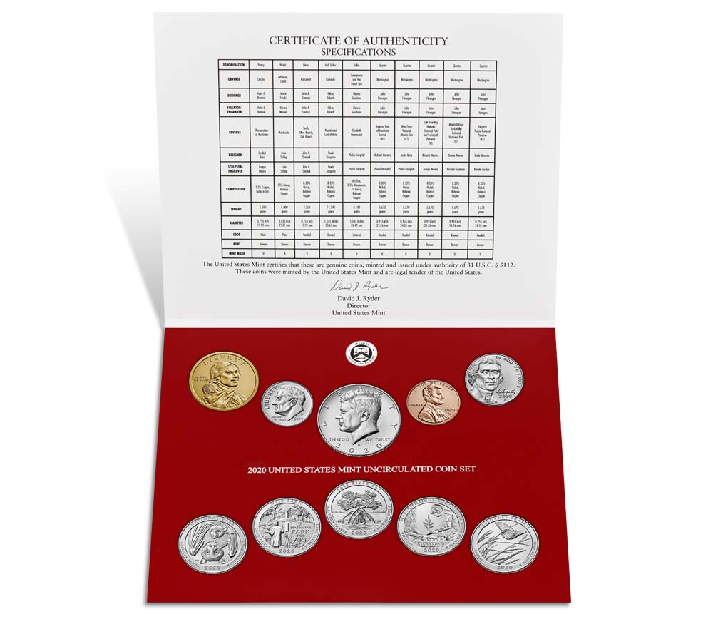 2020 Mint Set – Steinmetz Coins & Currency
