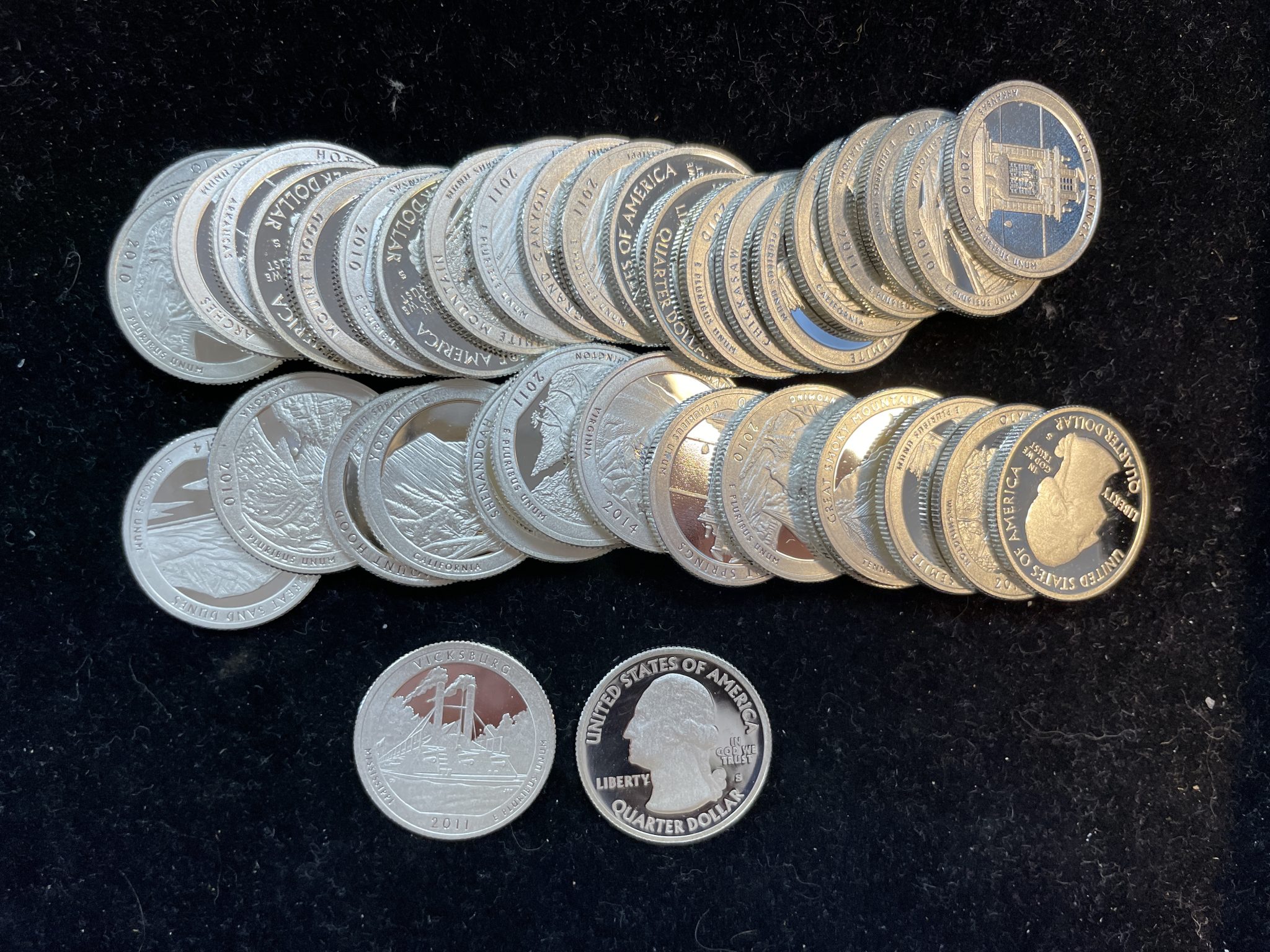 Proof Silver Park quarter roll! – Steinmetz Coins & Currency