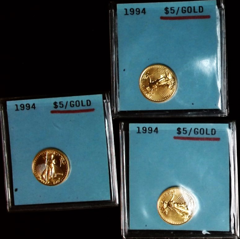 American Gold Eagle: 1/10 oz 1994 – Steinmetz Coins & Currency
