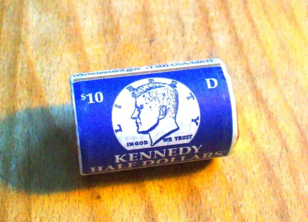 2008 Kennedy Half Dollar Full Roll D mint mark – Steinmetz Coins & Currency