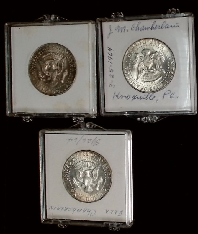 1964 Kennedy Half Dollar Silver Coin In Contemporary Case – Steinmetz ...