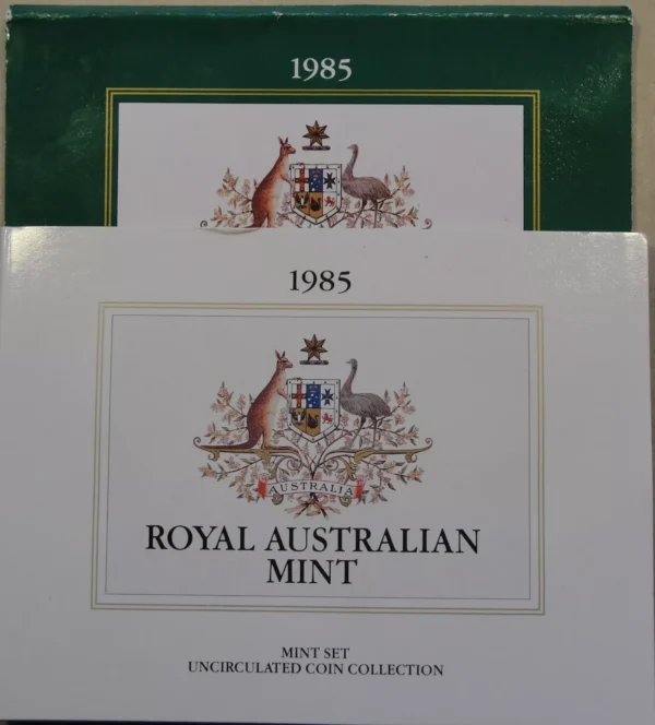 1985 Royal Australian Mint Set – Steinmetz Coins & Currency