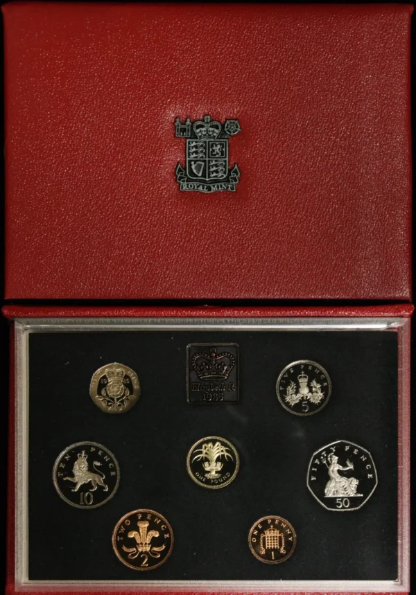 1985 UK Proof Set – Steinmetz Coins & Currency