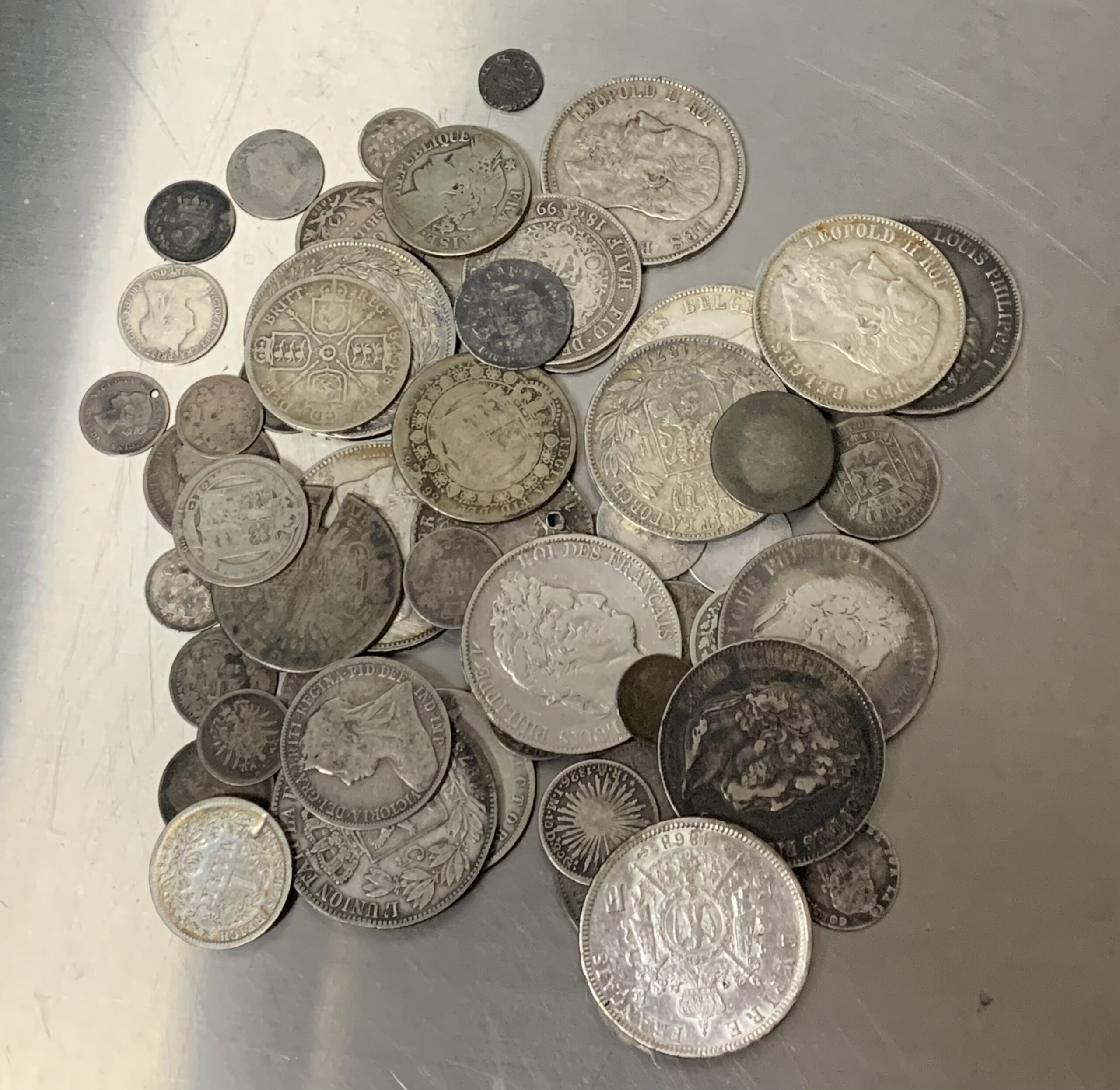 1800s Silver Random Mix Lots – Steinmetz Coins & Currency