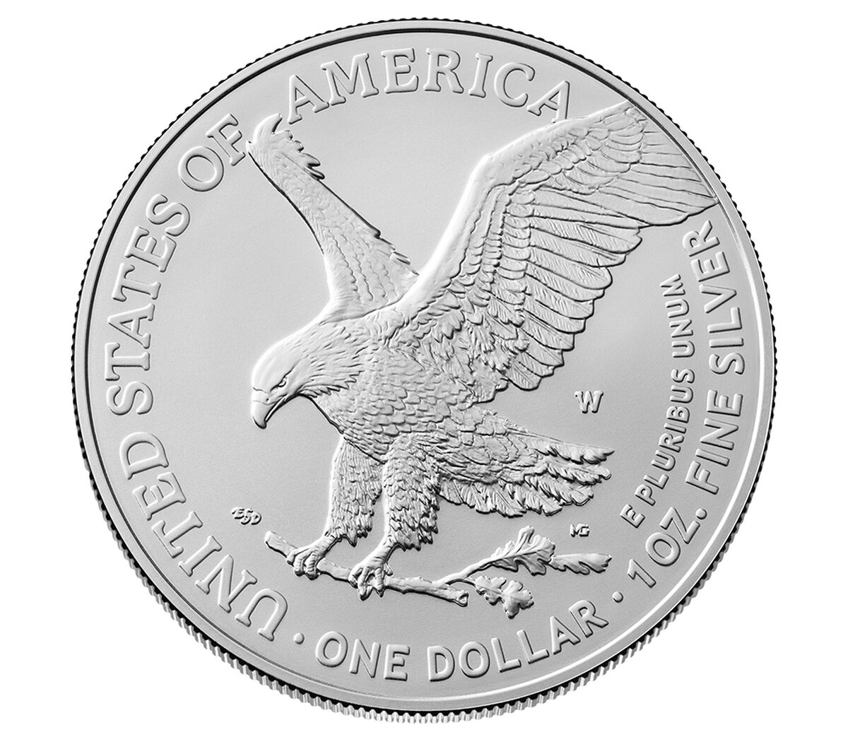 2025 W Burnished “Uncirculated” Silver American Eagle – Steinmetz Coins ...