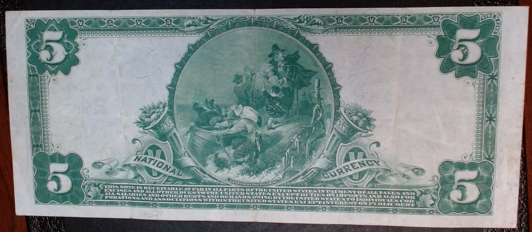 1902 $5 National Bank Note – First National Bank of Wrightsville, PA ...